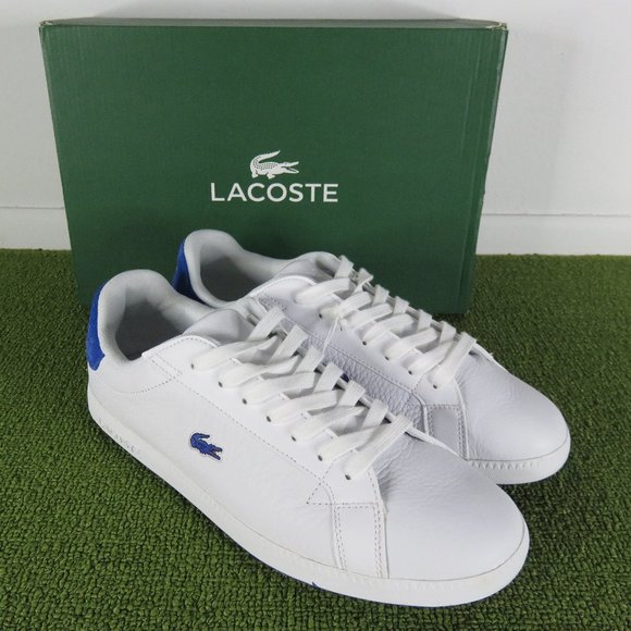 Lacoste | Shoes | Lacoste Womens Graduate Sneakers Whiteblue Shoes ...